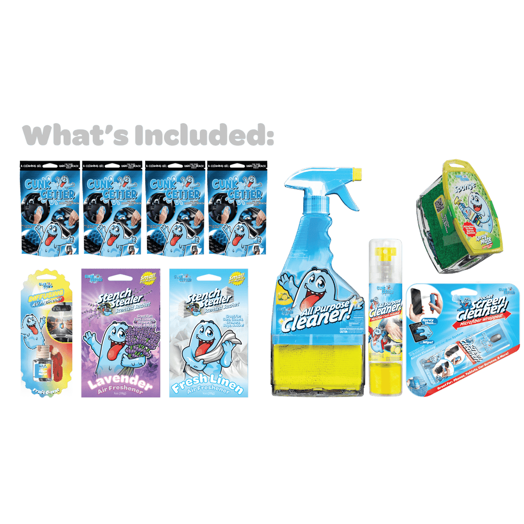 Gunk Getter | Revolutionary All-in-One Cleaning Solutions